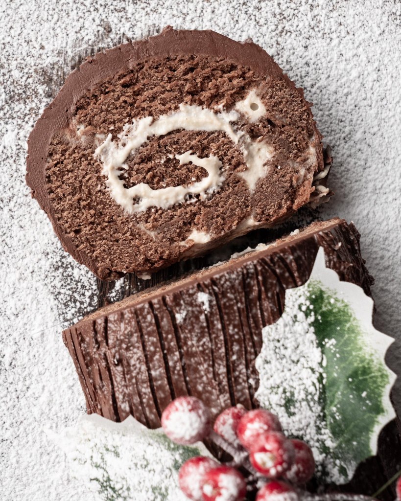Vegan Chocolate Log Recipe | Food Flaneur Recipe Collection